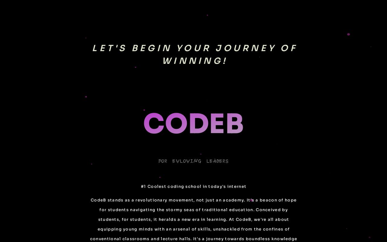 CodeB Schoolers version